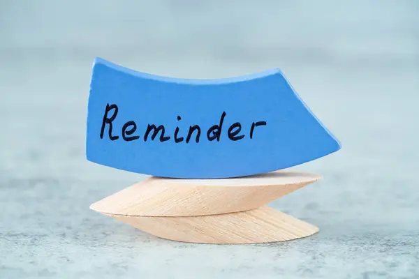 Reminder Stock Photos, Royalty Free Reminder Images | Depositphotos