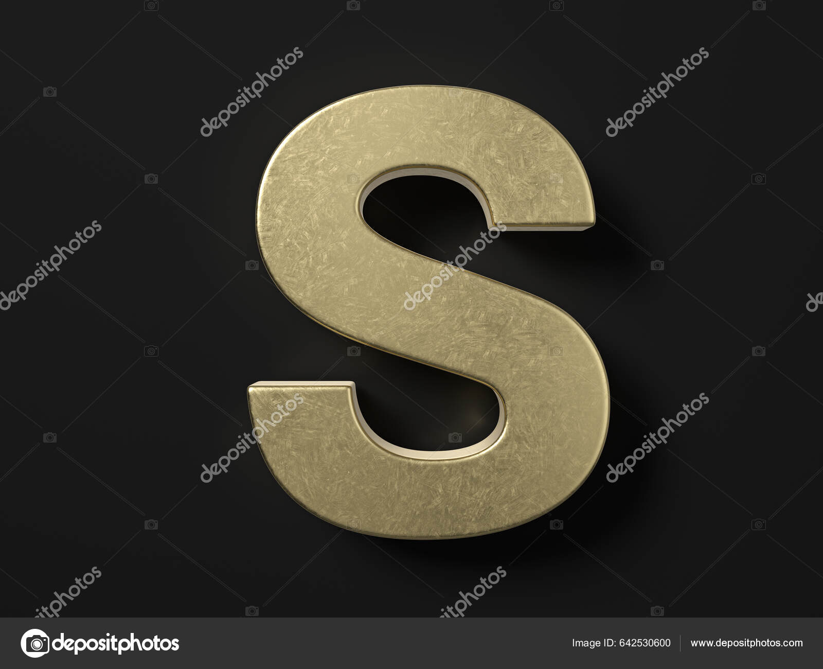 Gold Letter Black Background Illustration Stock Photo by ©julydfg 642530600