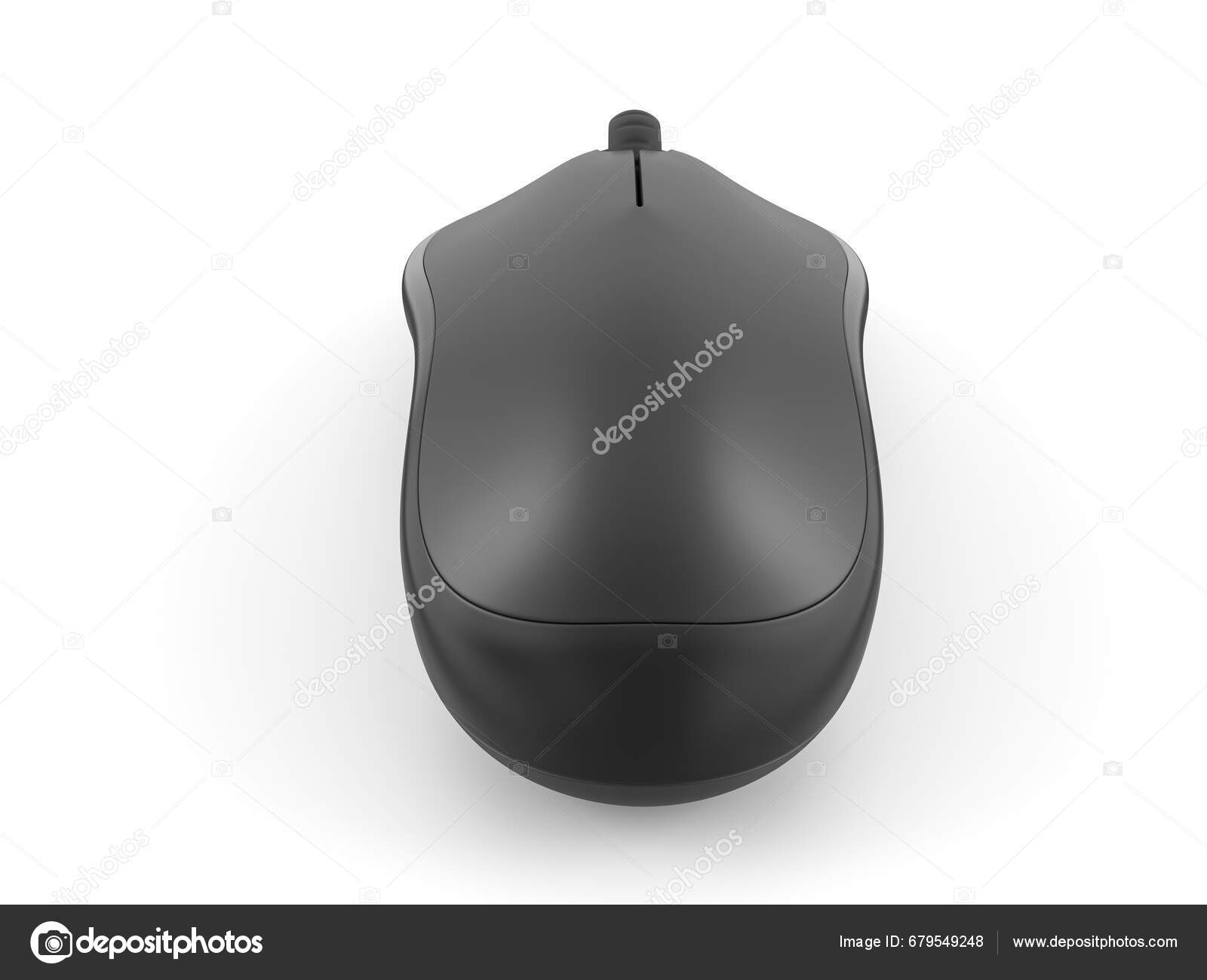 Computer Mouse White Background Illustration — Stock Photo © julydfg ...