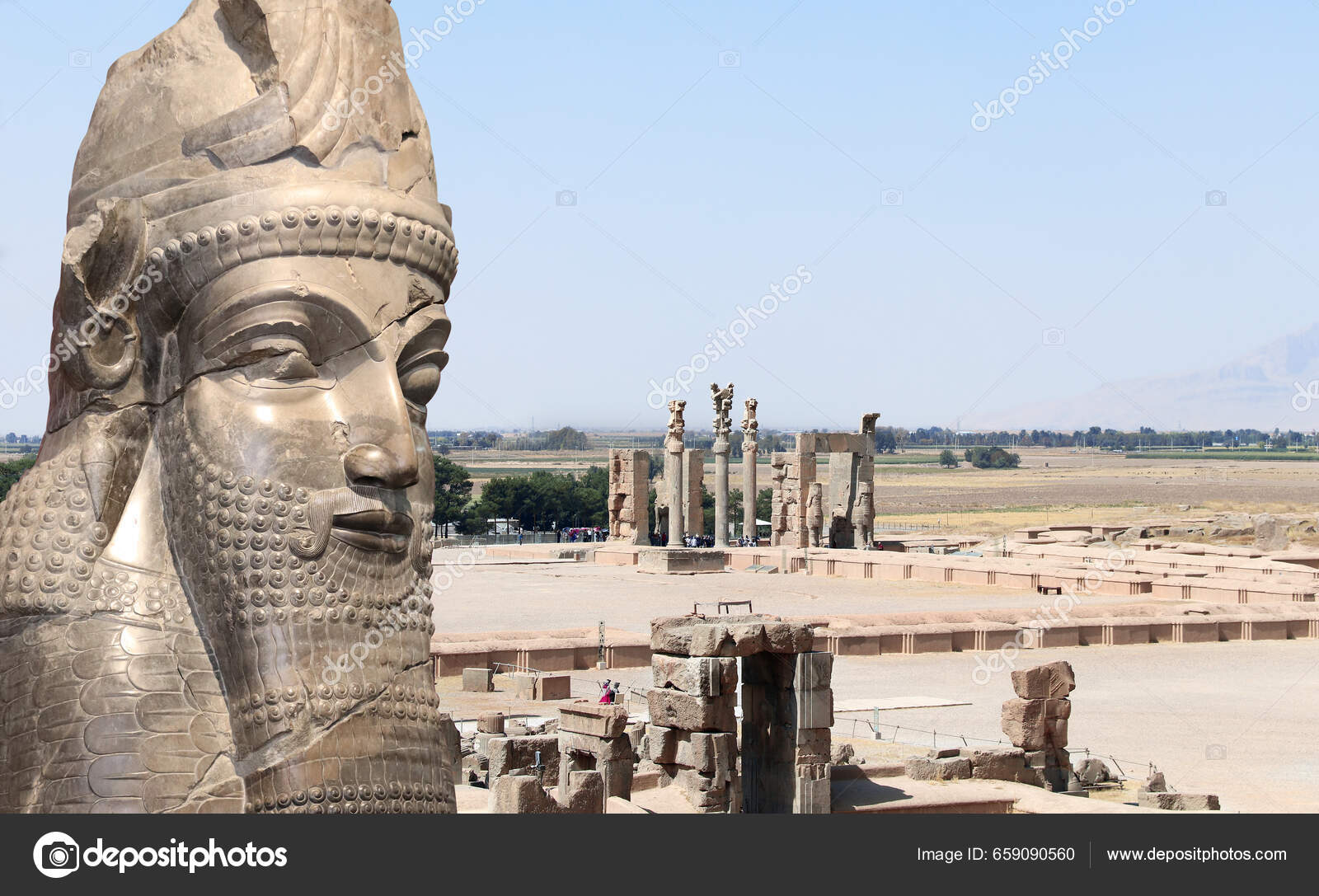 Xerxes Of Persia Statue