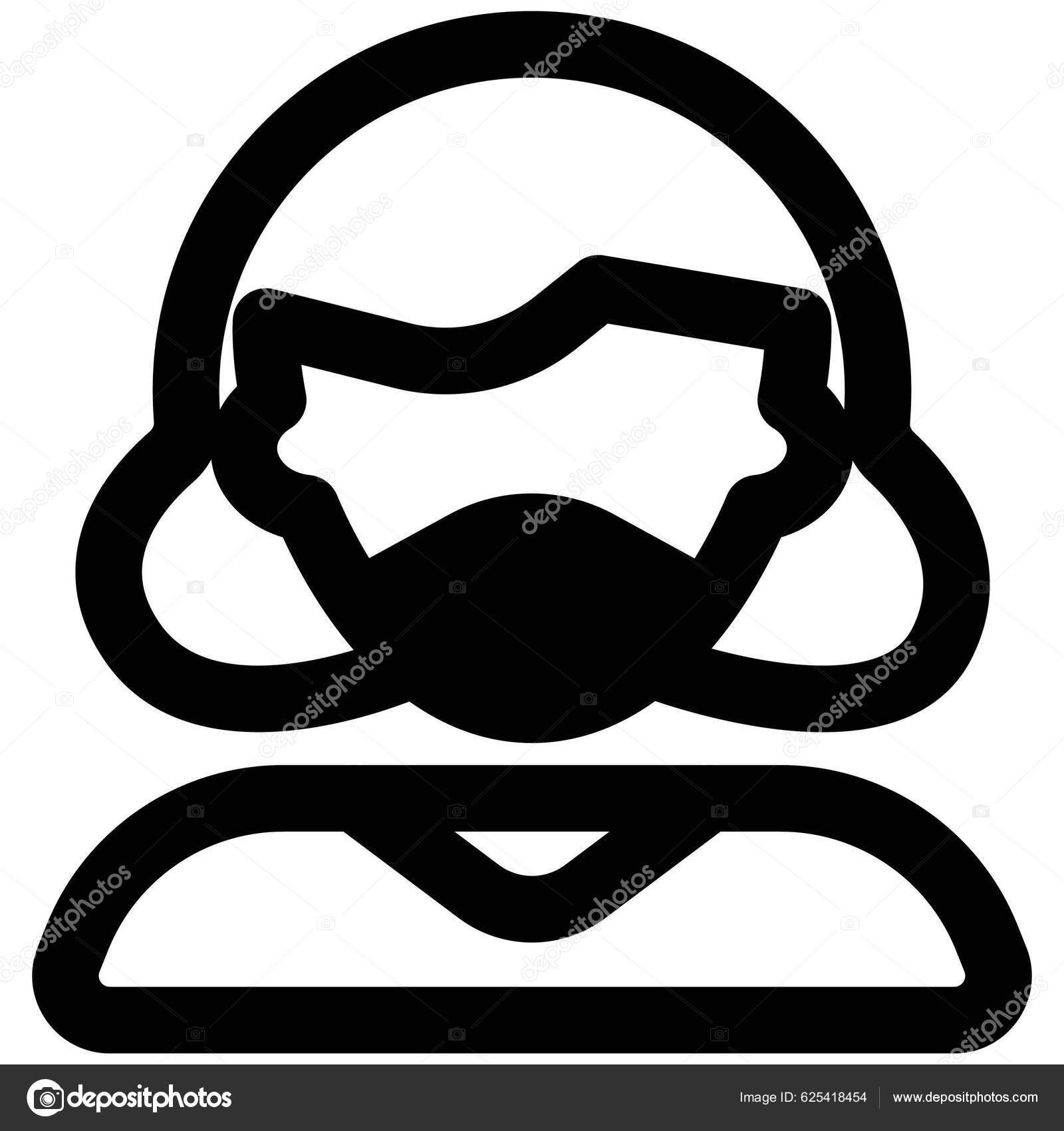 Female Mask Standard Precaution Stock Vector by ©get4net 625418454