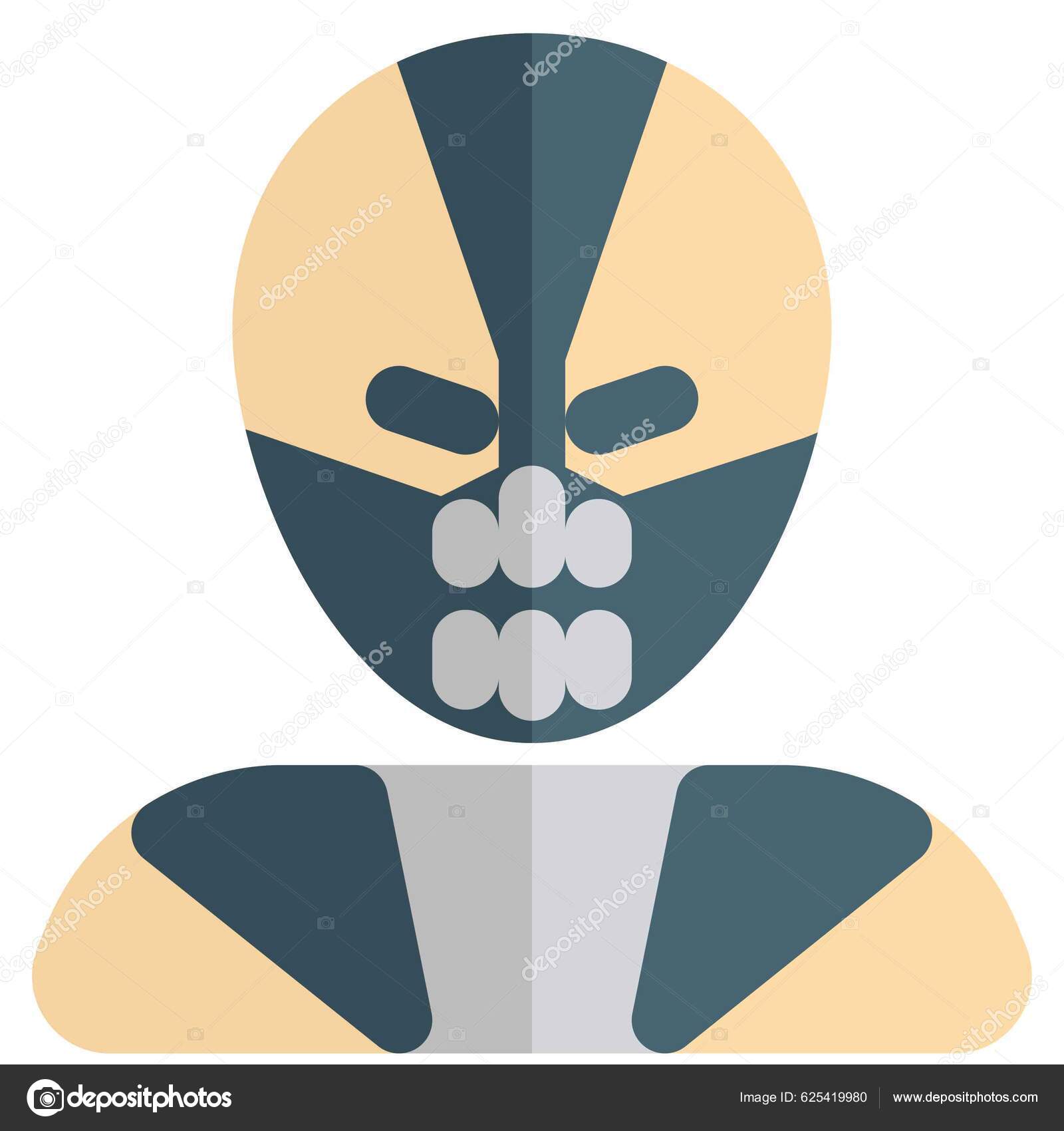 Bane Genio Villano Comics Vector de stock por ©get4net 625419980