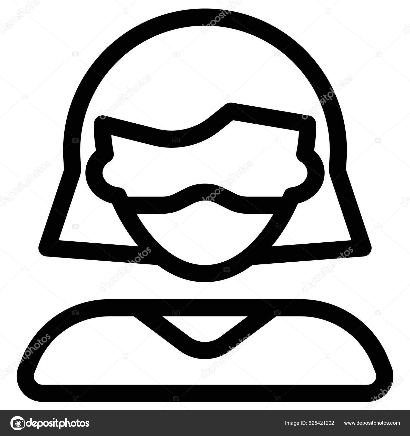 Bob Haircut Woman Having Face Mask Stock Vector by ©get4net 625421202