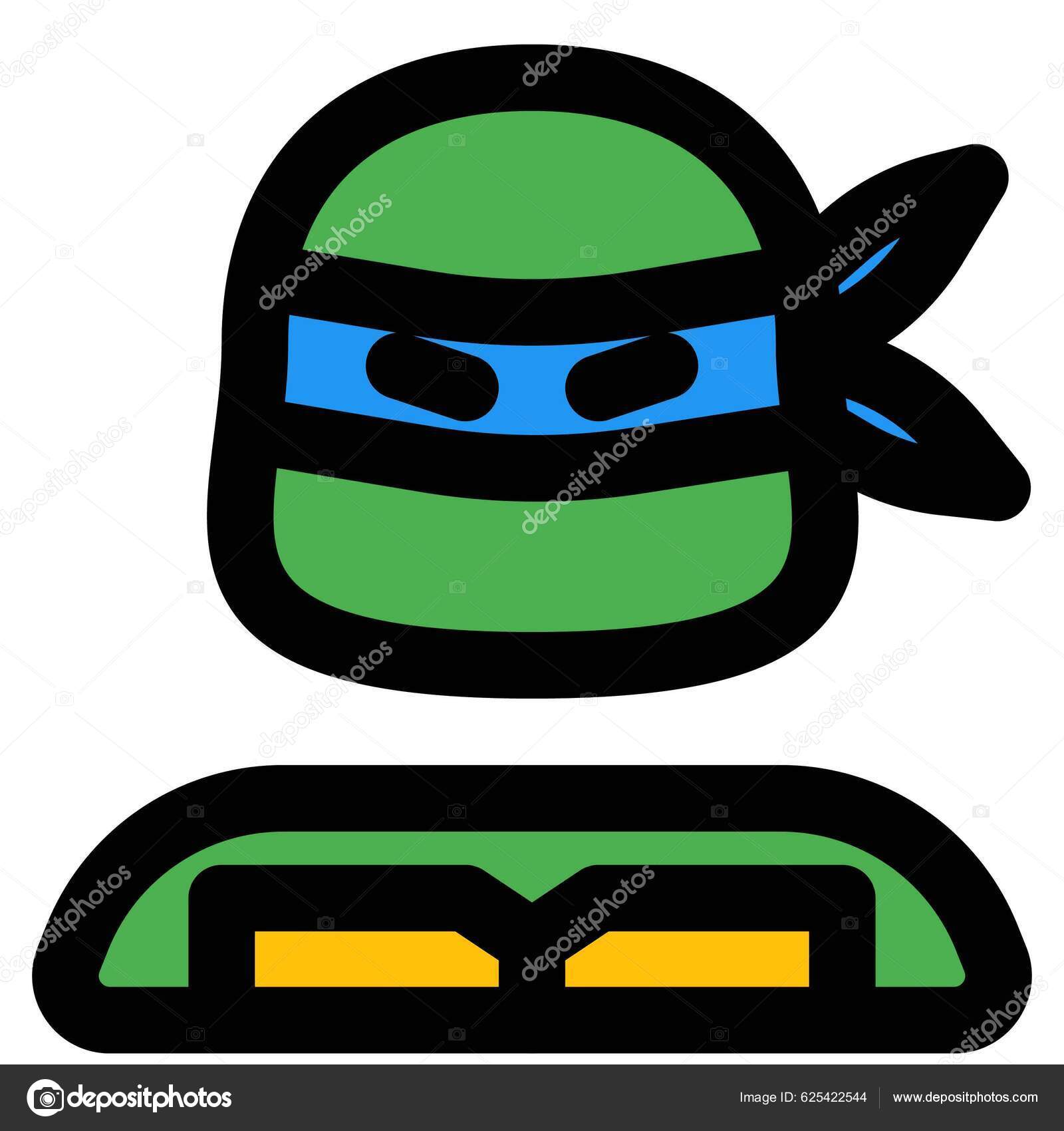 Personnage Comique Adolescent Mutant Ninja Tortue Vecteur par ©get4net ...