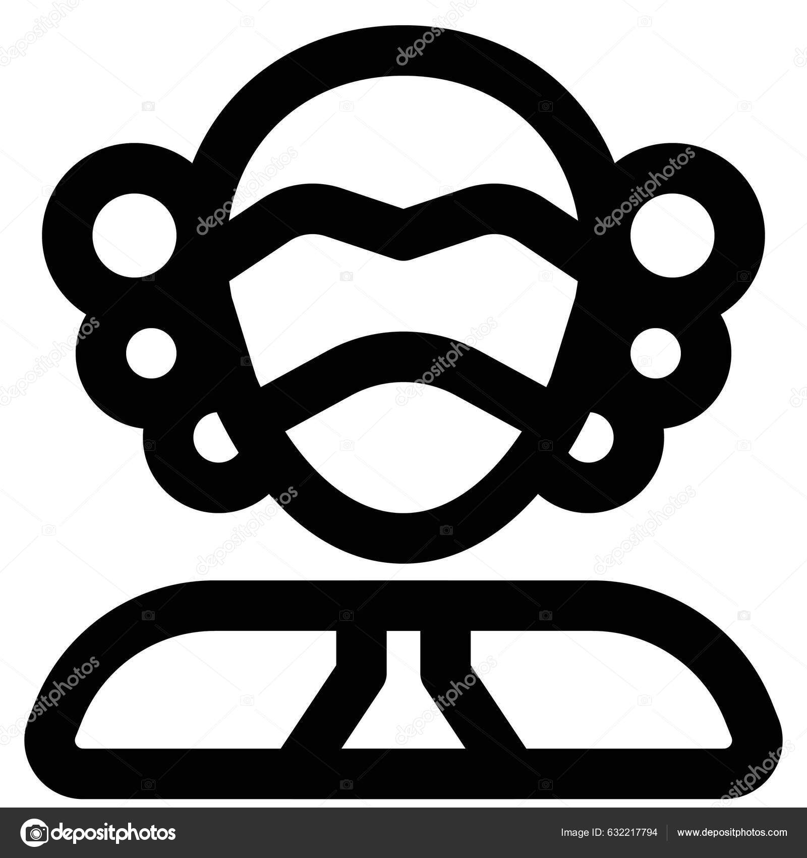 Courtroom Judge Profession Wearing Mask Stock Vector by ©get4net 632217794