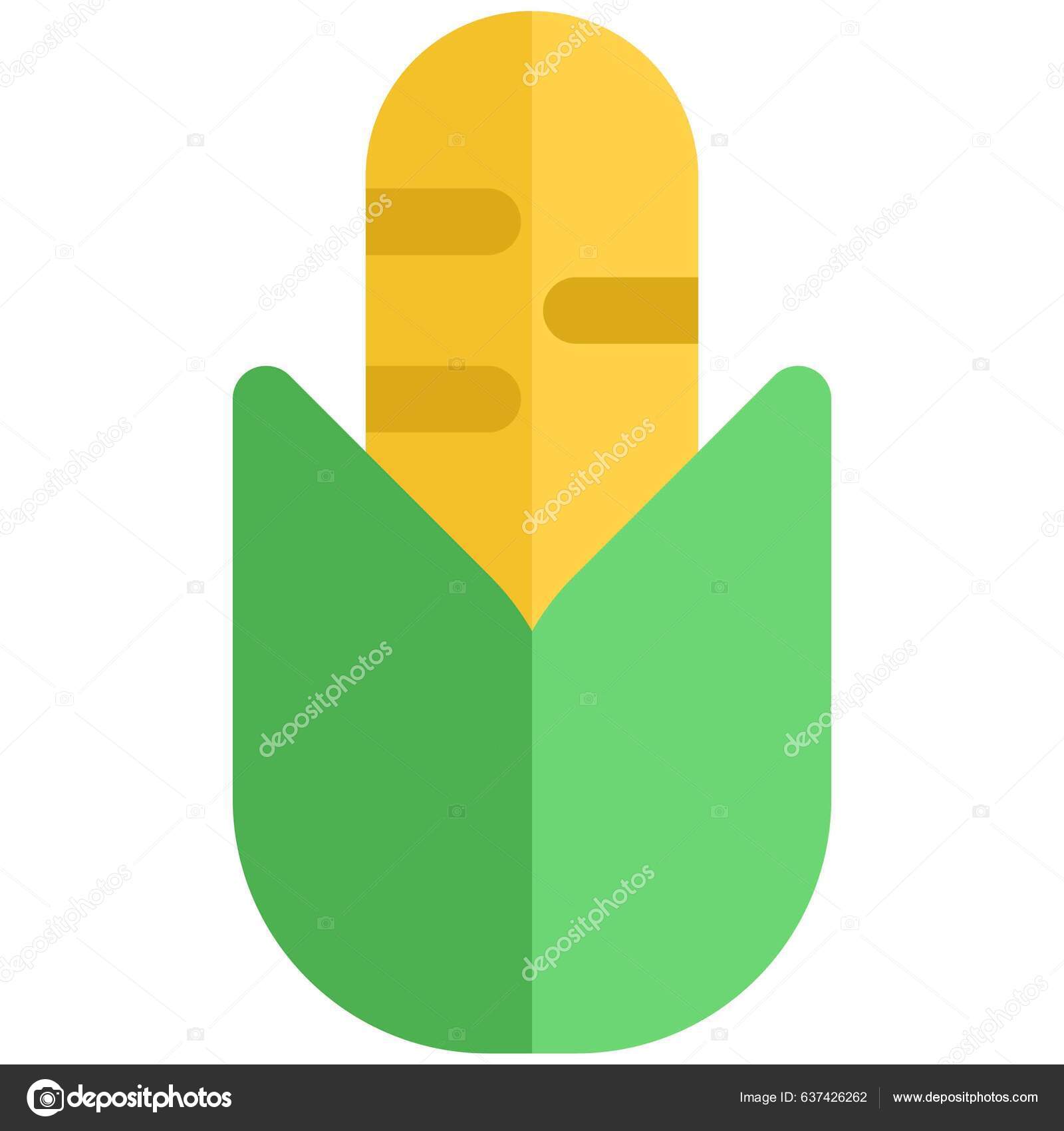 Steamed Corn Used Snack Stock Vector by ©get4net 637426262