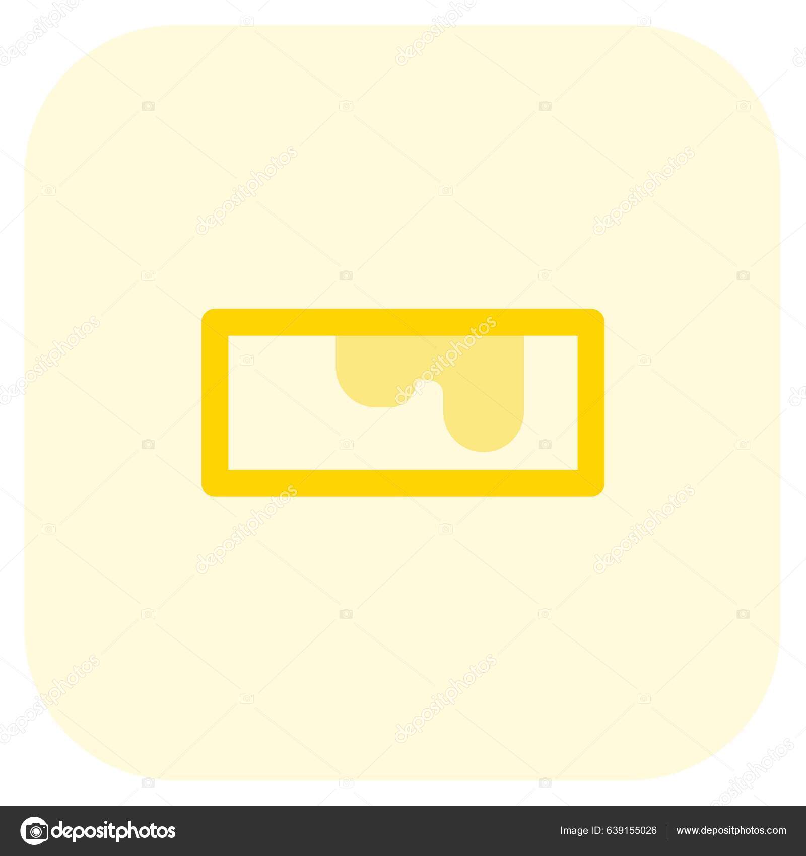 Salted Melting Butter Block Stock Vector by ©get4net 639155026