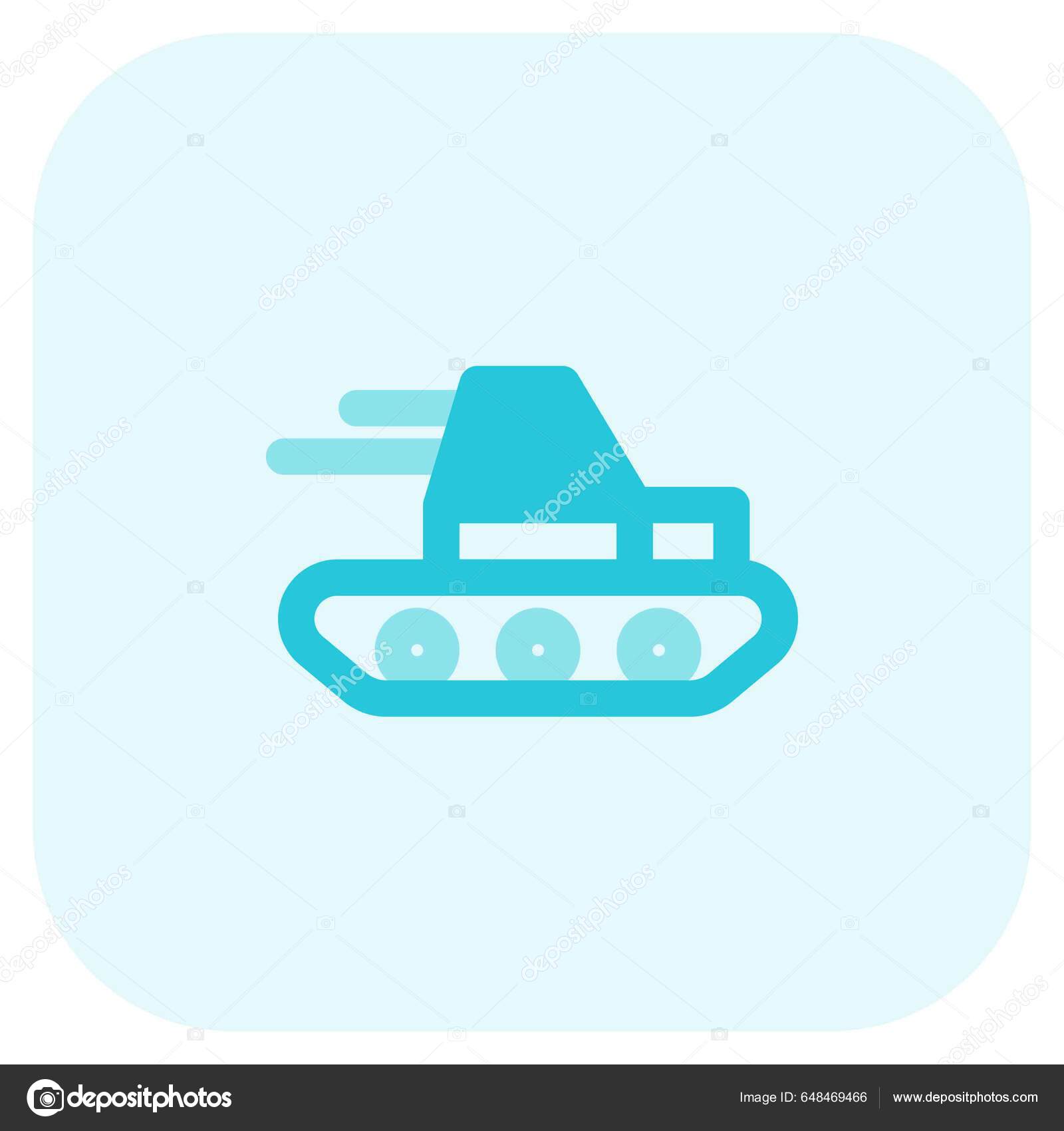 Battlefield Tank Equipped Destruction Weapons Stock Vector by ©get4net ...