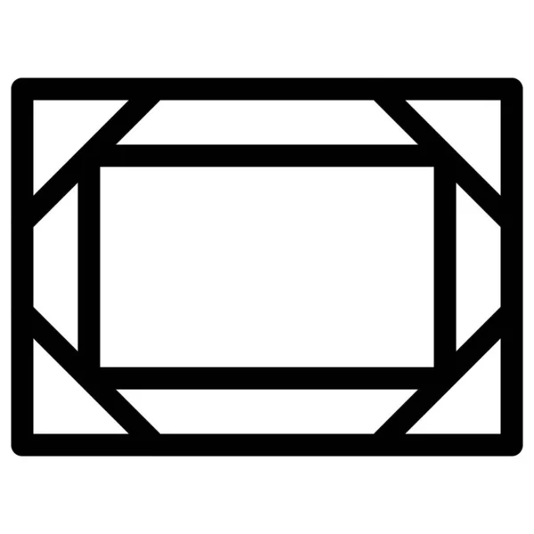 Enhance Wall Decor Modern Photo Frame Stock Vector by ©get4net 661688556