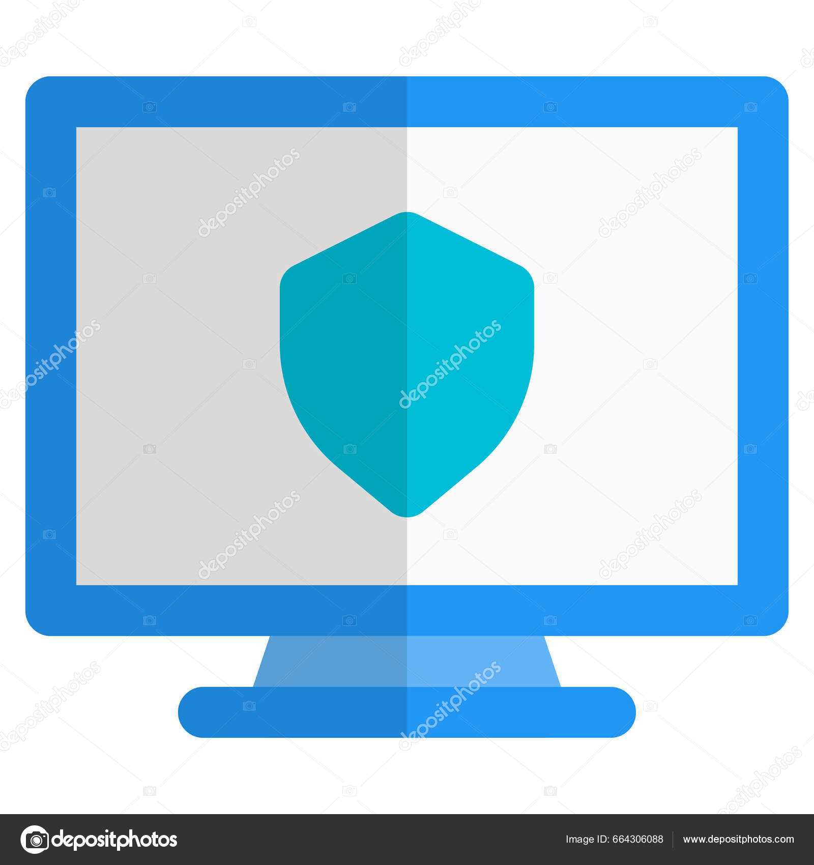Computer Protected Cyber Security System Stock Vector by ©get4net 664306088 Computer Protected Cyber Security System Stock Vector by ©get4net 664306088