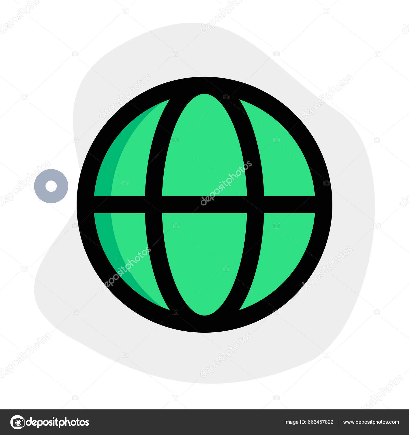 Internet Global Network System Stock Vector by ©get4net 666457822