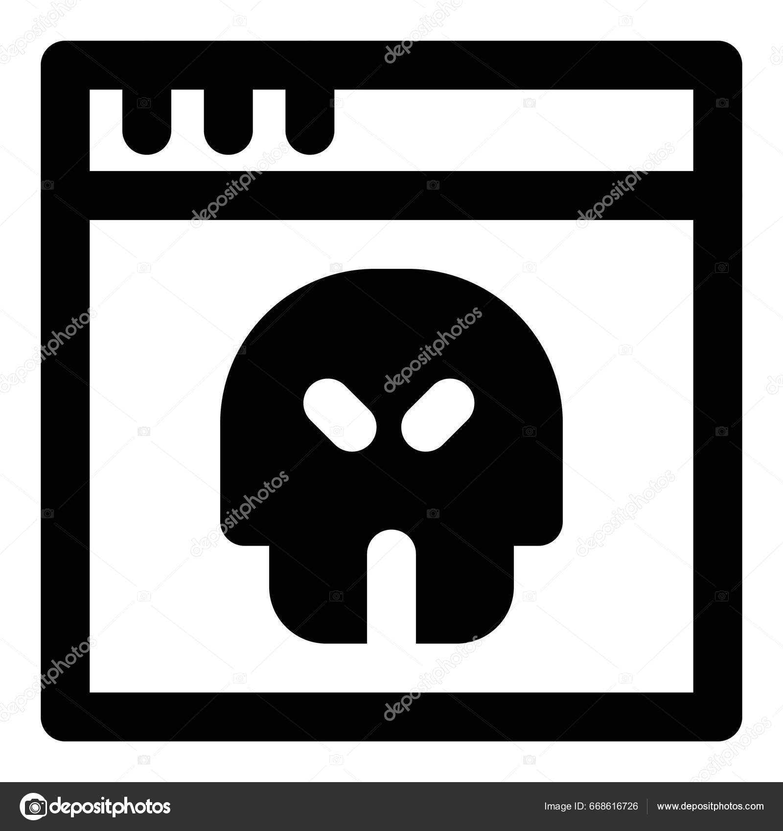 Web Browser Window Erupted Malware Stock Vector By ©get4net 668616726