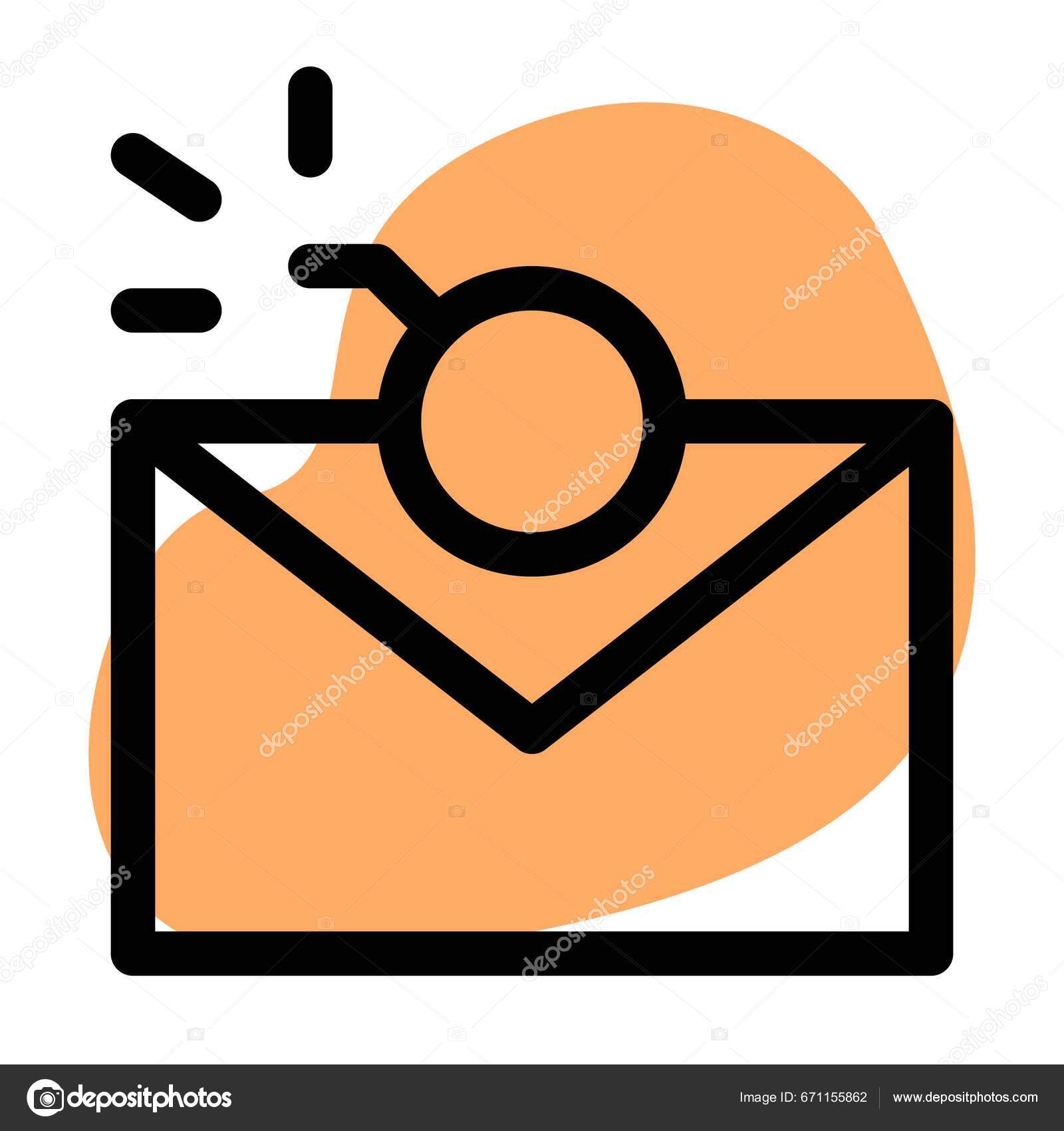 Mail Bomb Used Corrupt Receiver's System Stock Vector by ©get4net 671155862