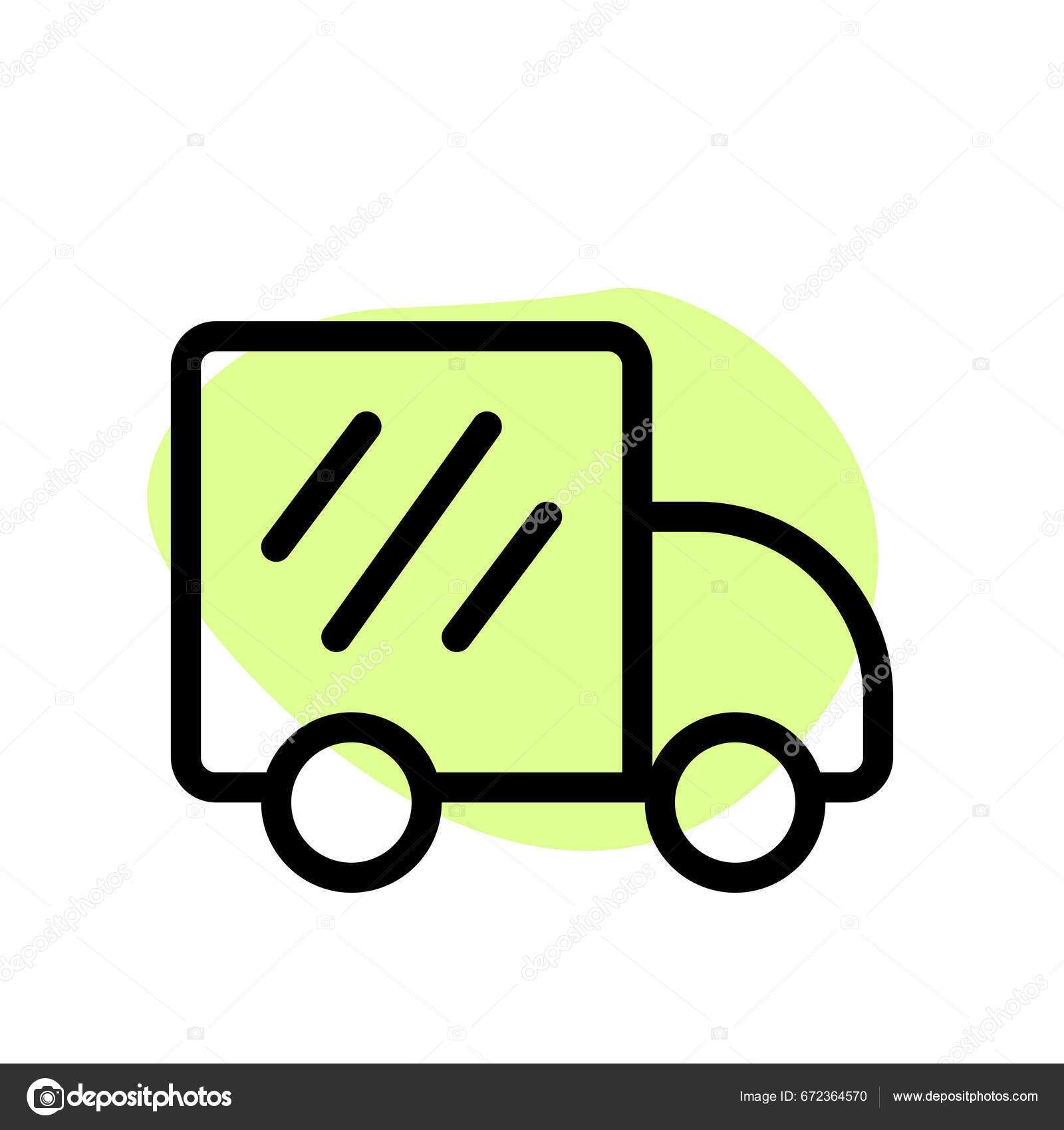 Use Logistics Vehicles Facilitate Delivery Stock Vector by ©get4net ...