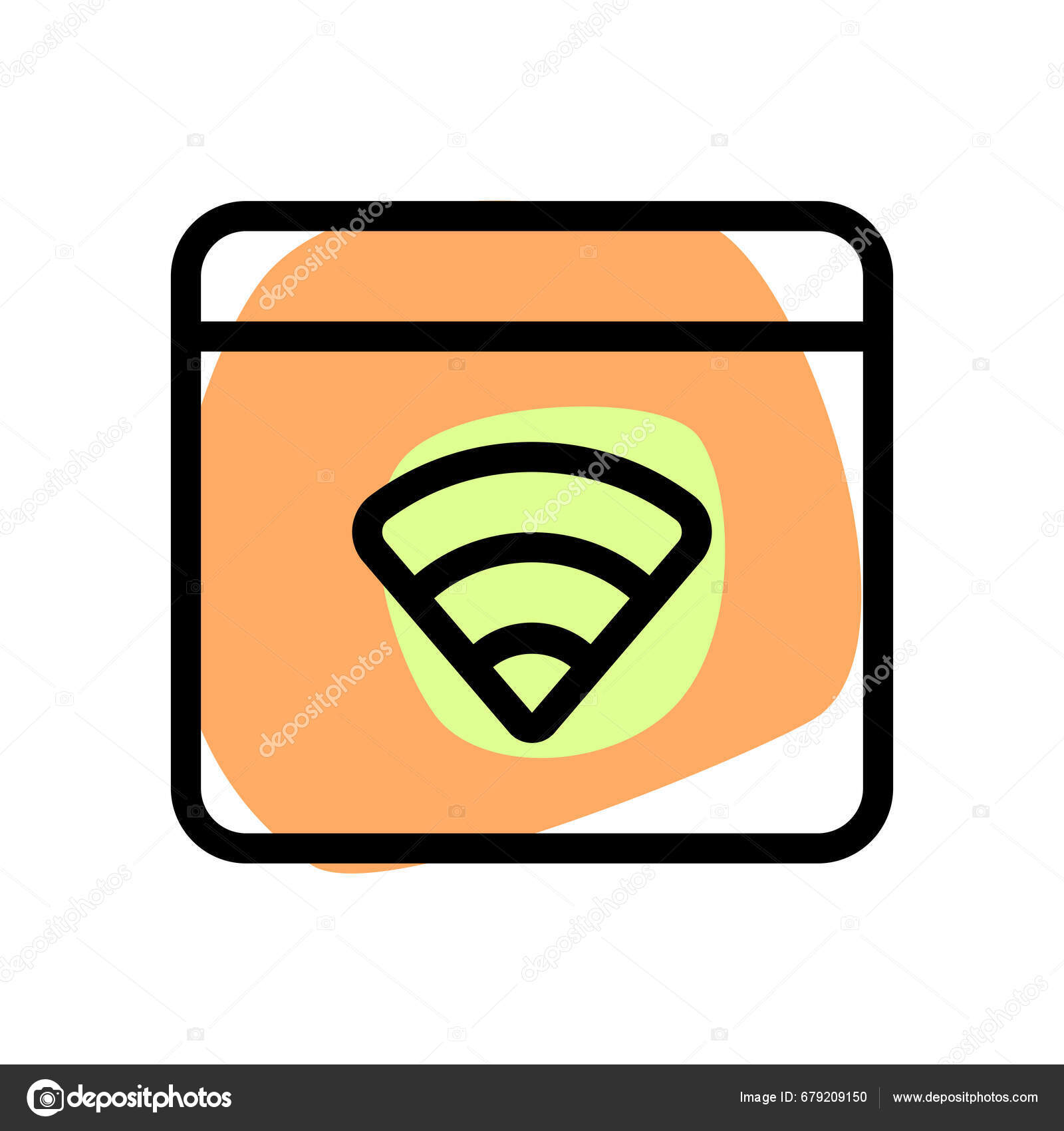 Desktop Wireless Internet Access Stock Vector by ©get4net 679209150