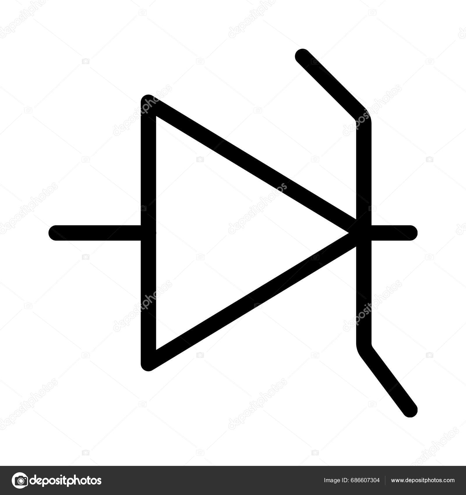 Voltage Regulator Diode Reverse Breakdown Voltage Stock Vector by ... Voltage Regulator Diode Reverse Breakdown Voltage Stock Vector by ...