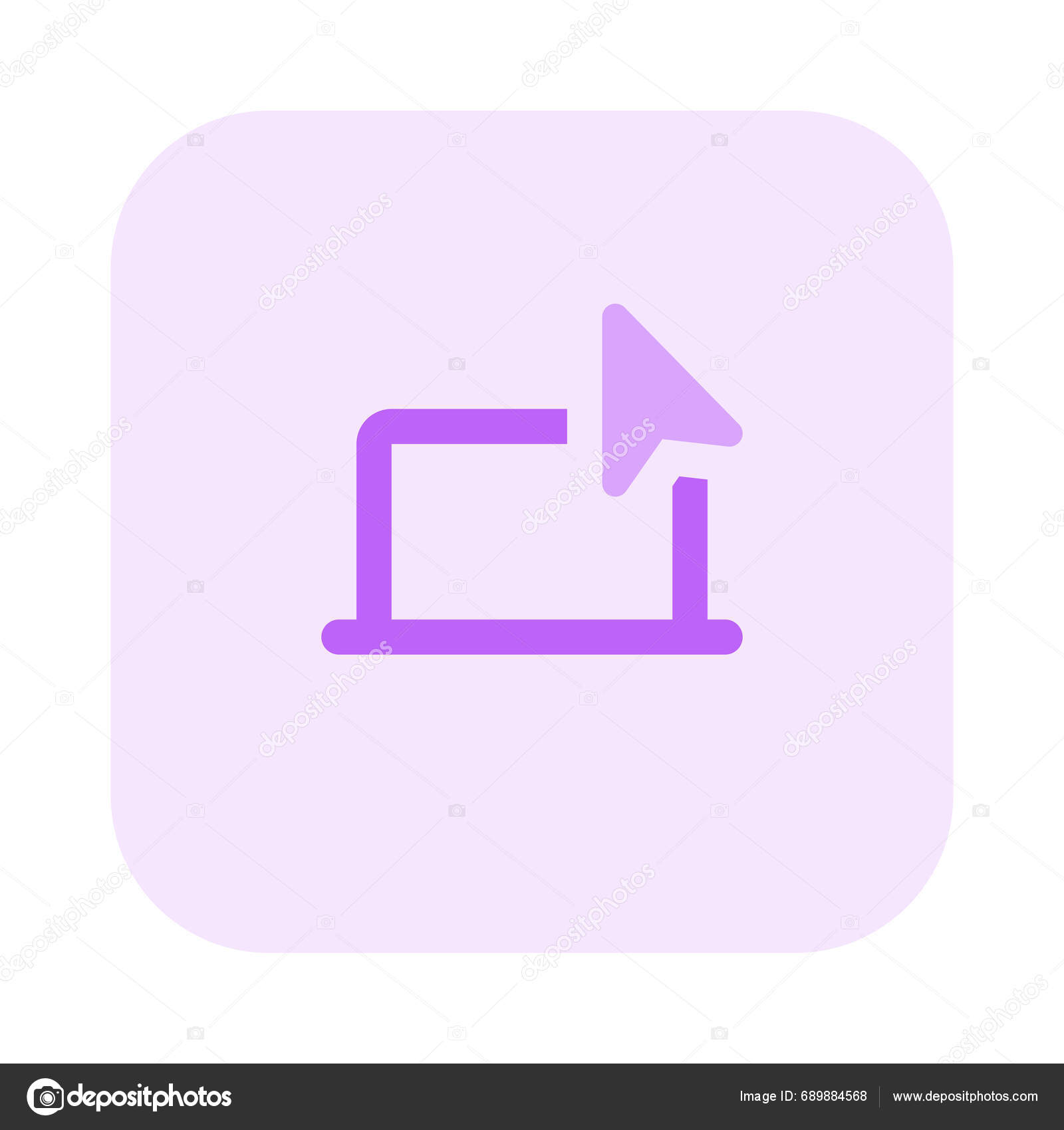 Screen Indicator Controlled Laptop Stock Vector by ©get4net 689884568