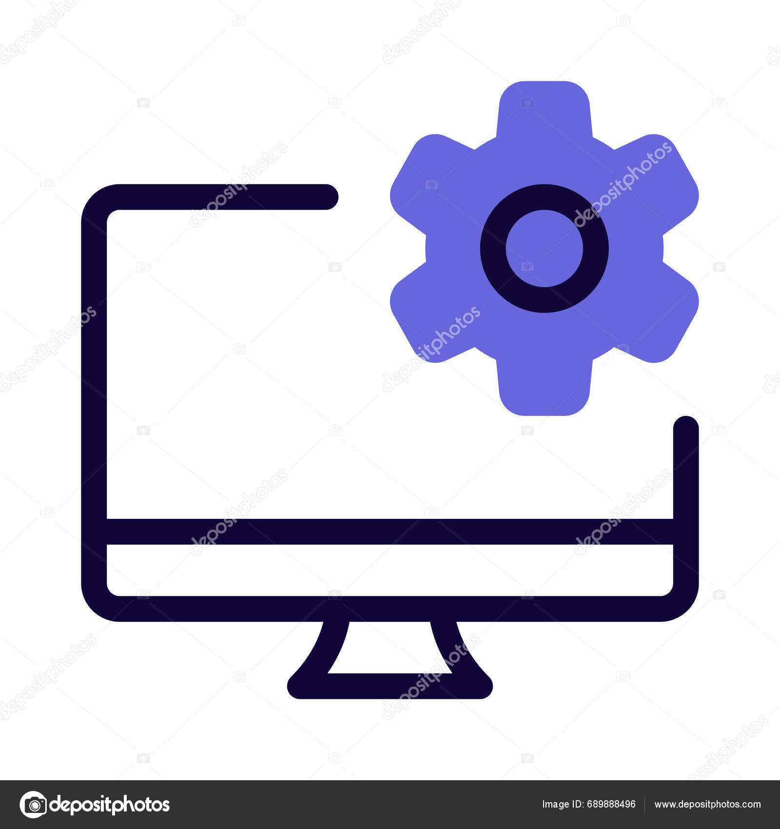 Using Configuration Tool Update Desktop Stock Vector by ©get4net 689888496 Using Configuration Tool Update Desktop Stock Vector by ©get4net 689888496