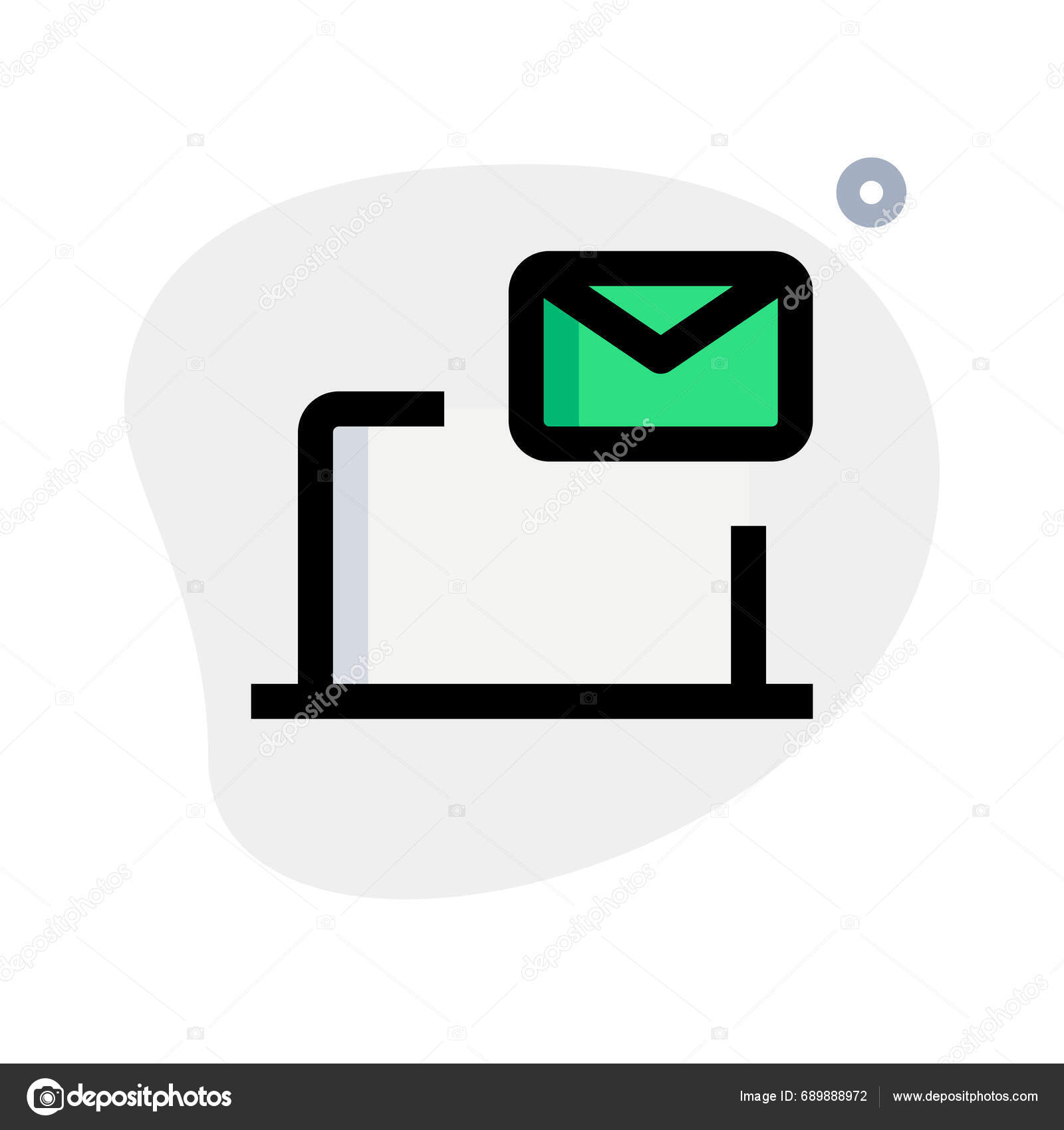 Managing Emails Efficiently Laptop Stock Vector by ©get4net 689888972 Managing Emails Efficiently Laptop Stock Vector by ©get4net 689888972