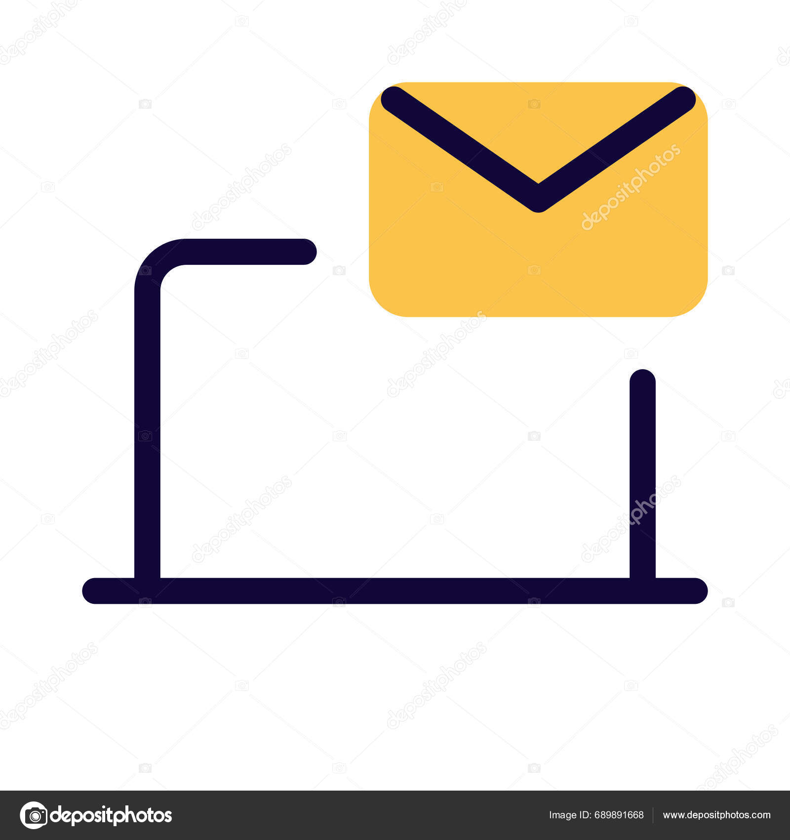 Managing Emails Efficiently Laptop Stock Vector by ©get4net 689891668 Managing Emails Efficiently Laptop Stock Vector by ©get4net 689891668