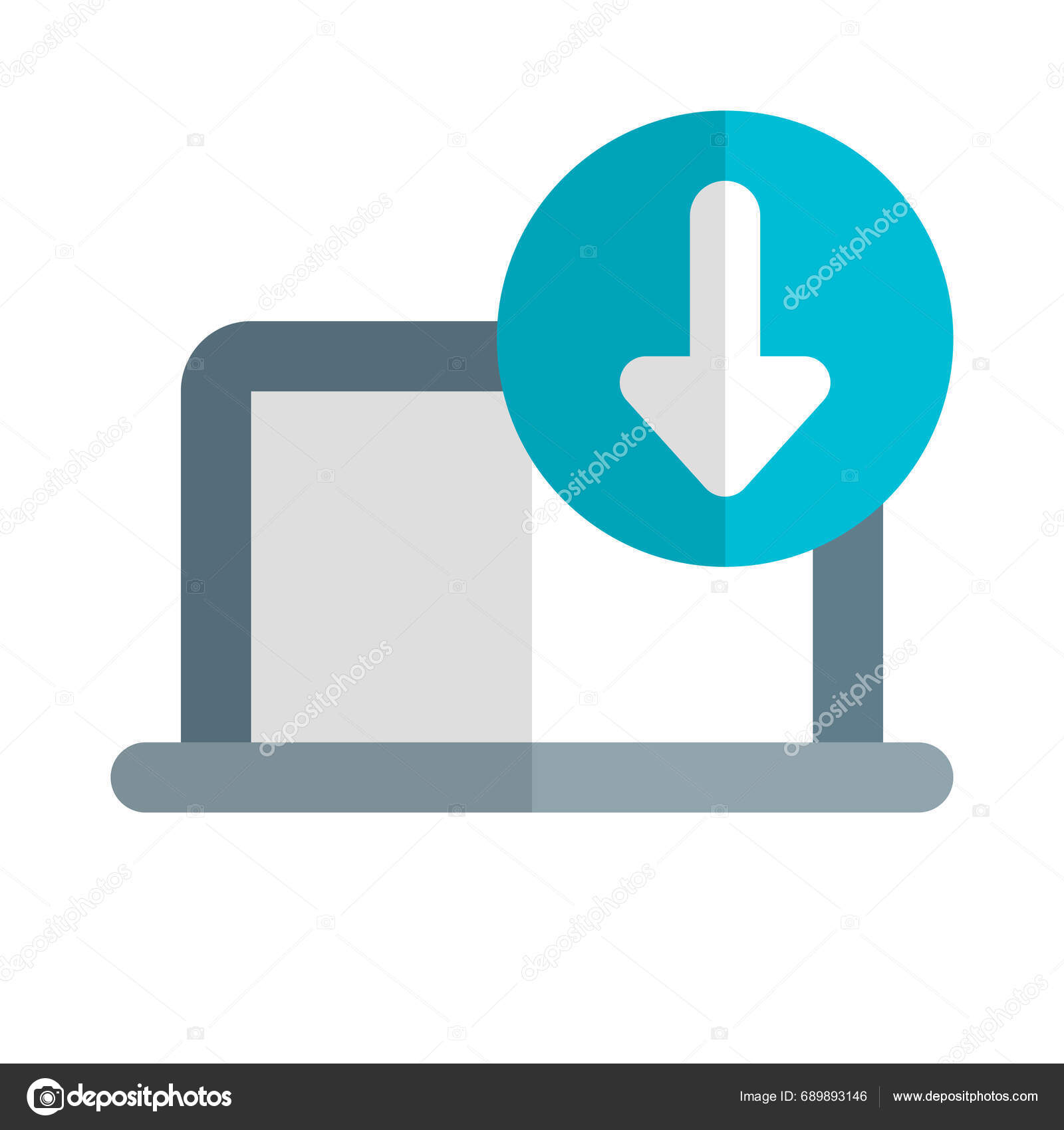 Downloading Information Electronic Device Stock Vector by ©get4net ... Downloading Information Electronic Device Stock Vector by ©get4net ...