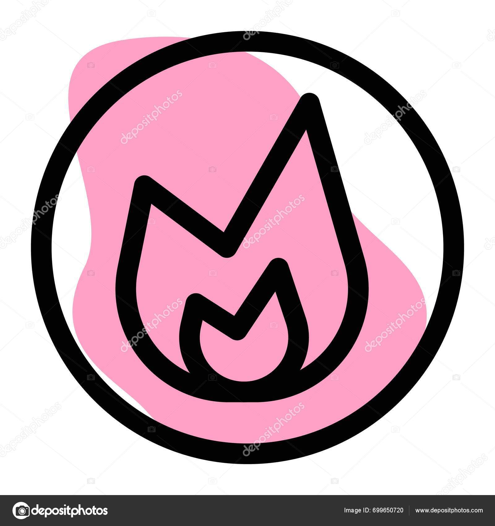 Combustion Gas Produces Flame Stock Vector by ©get4net 699650720