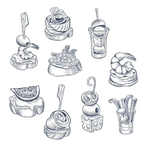 카나페 스톡 벡터, 로열티-프리 카나페 일러스트레이션 - 페이지 %3$d | Depositphotos