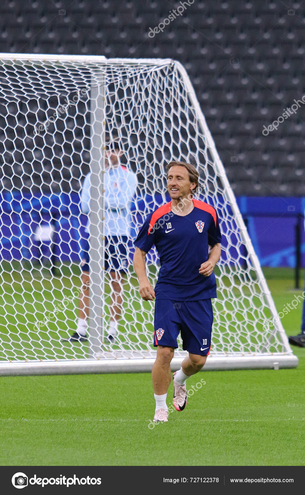 Berlin Germany June 2024 Luka Modric Croatia Action Open Training ...