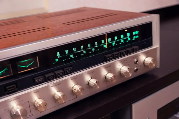 Vintage radio tuner receivers Stock Photos, Royalty Free Vintage radio ...