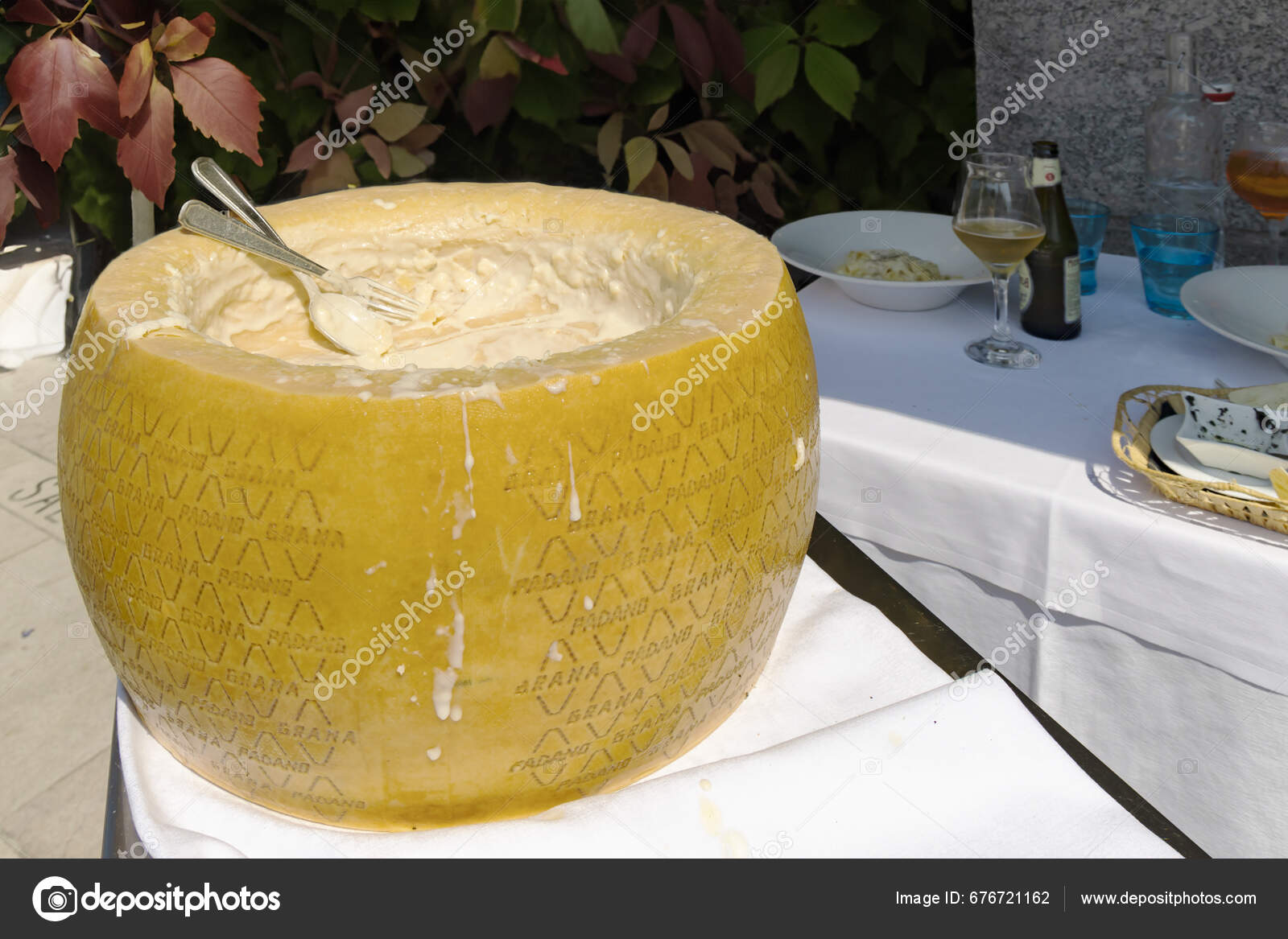 Italy Bellagio Como Lake August 2023 Original Whole Wheel Italian ...