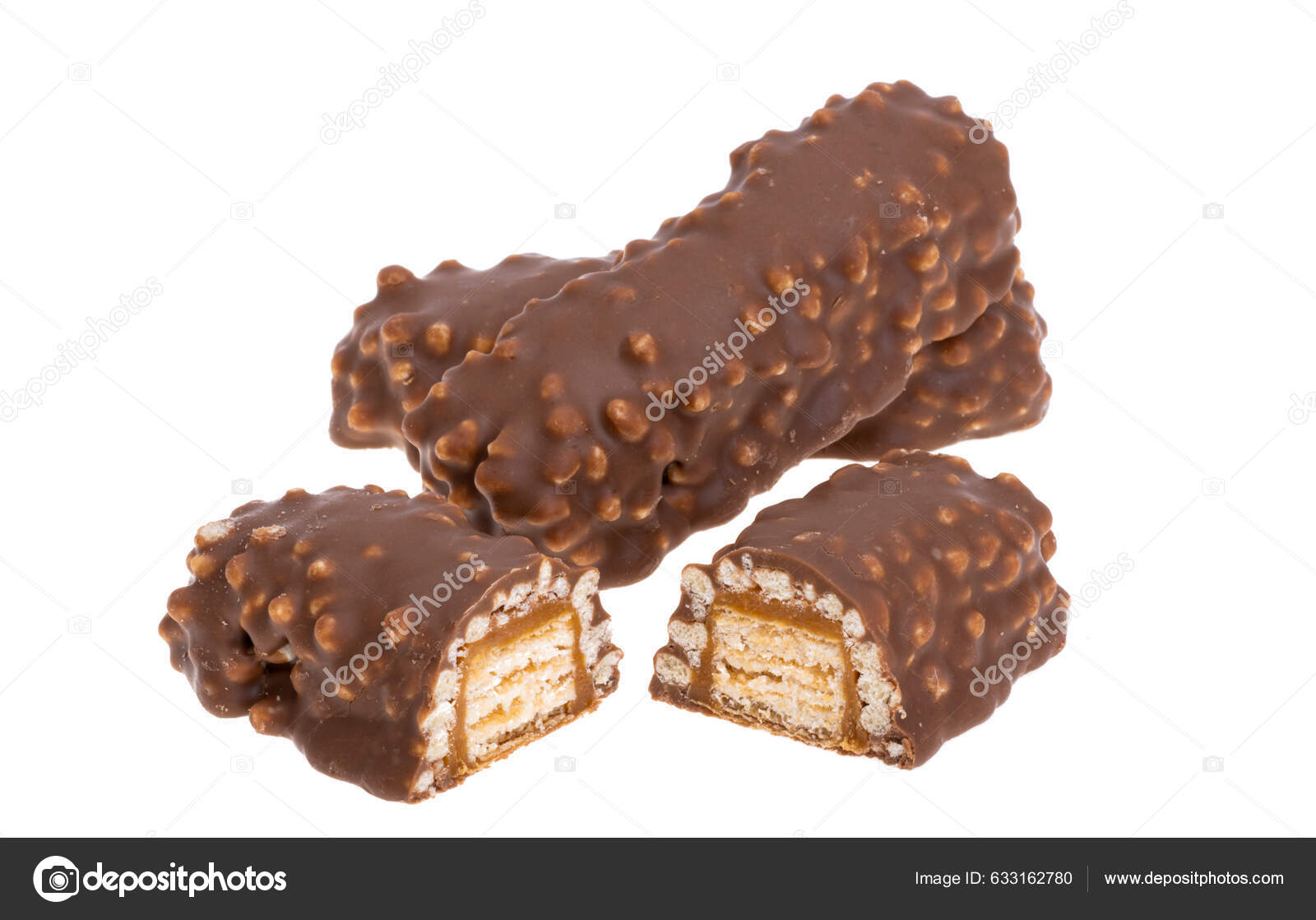 Chocolate Bar Isolated White Background Stock Photo by ©ksena32 633162780