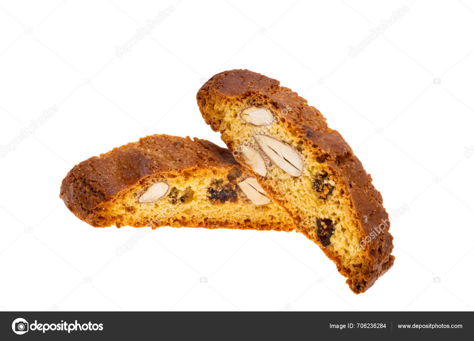Biscotti Isolated White Background — Stock Photo © ksena32 #706236284