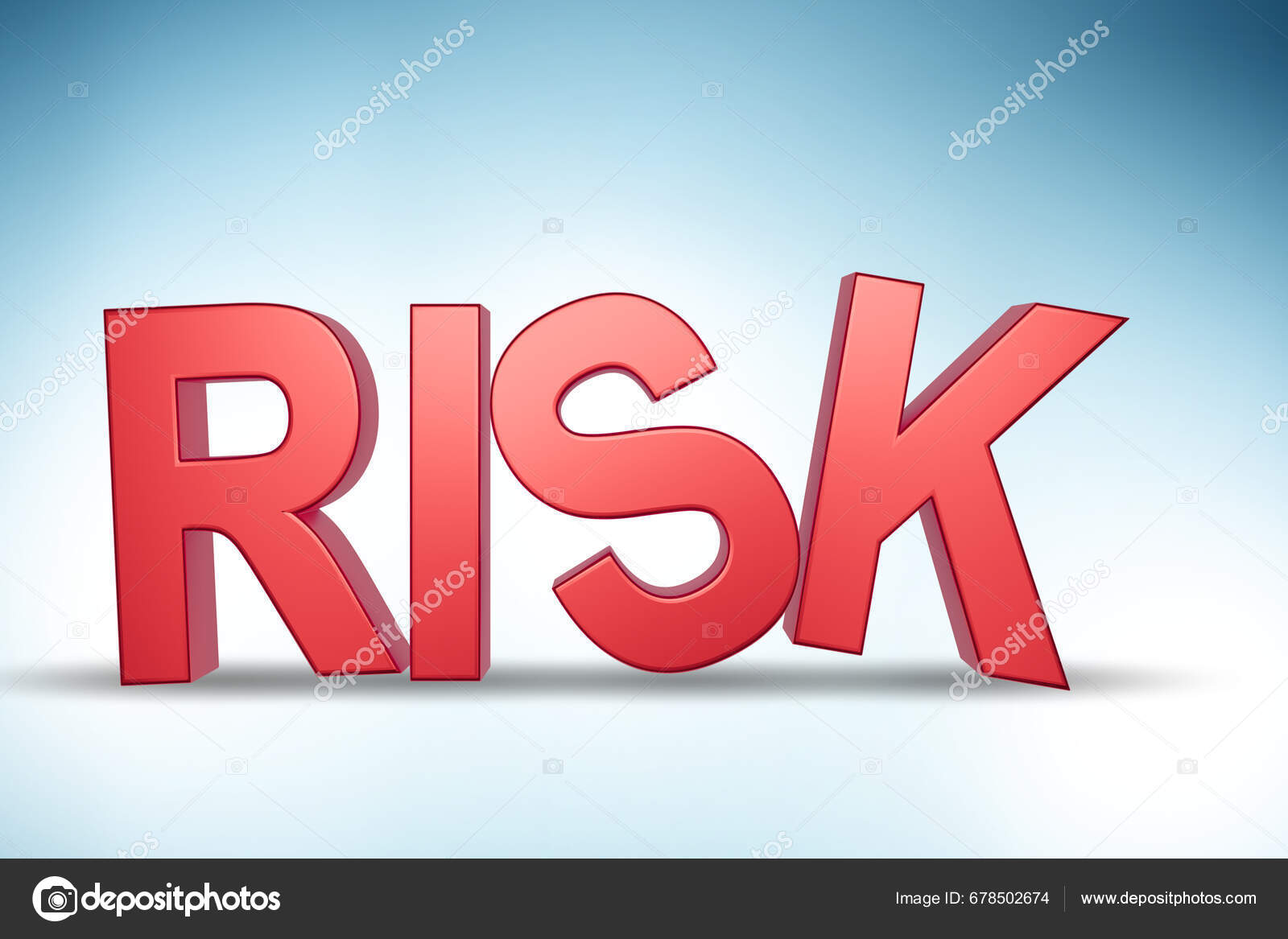 Concepto Gestión Riesgos Con Las Letras — Foto de stock #678502674 © Elnur_