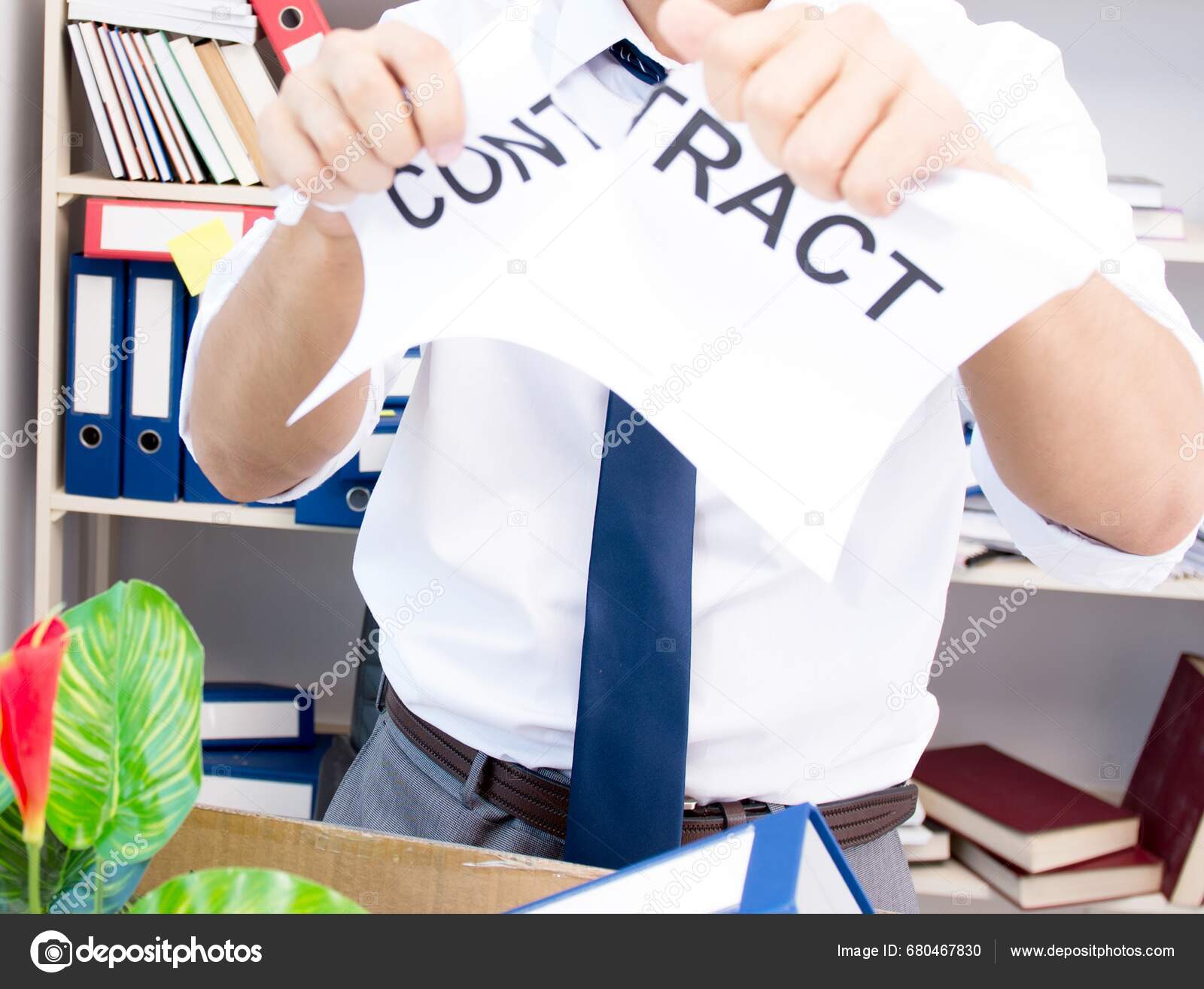Employee Being Fired Work Made Redundant — Stock Photo © Elnur_ #680467830