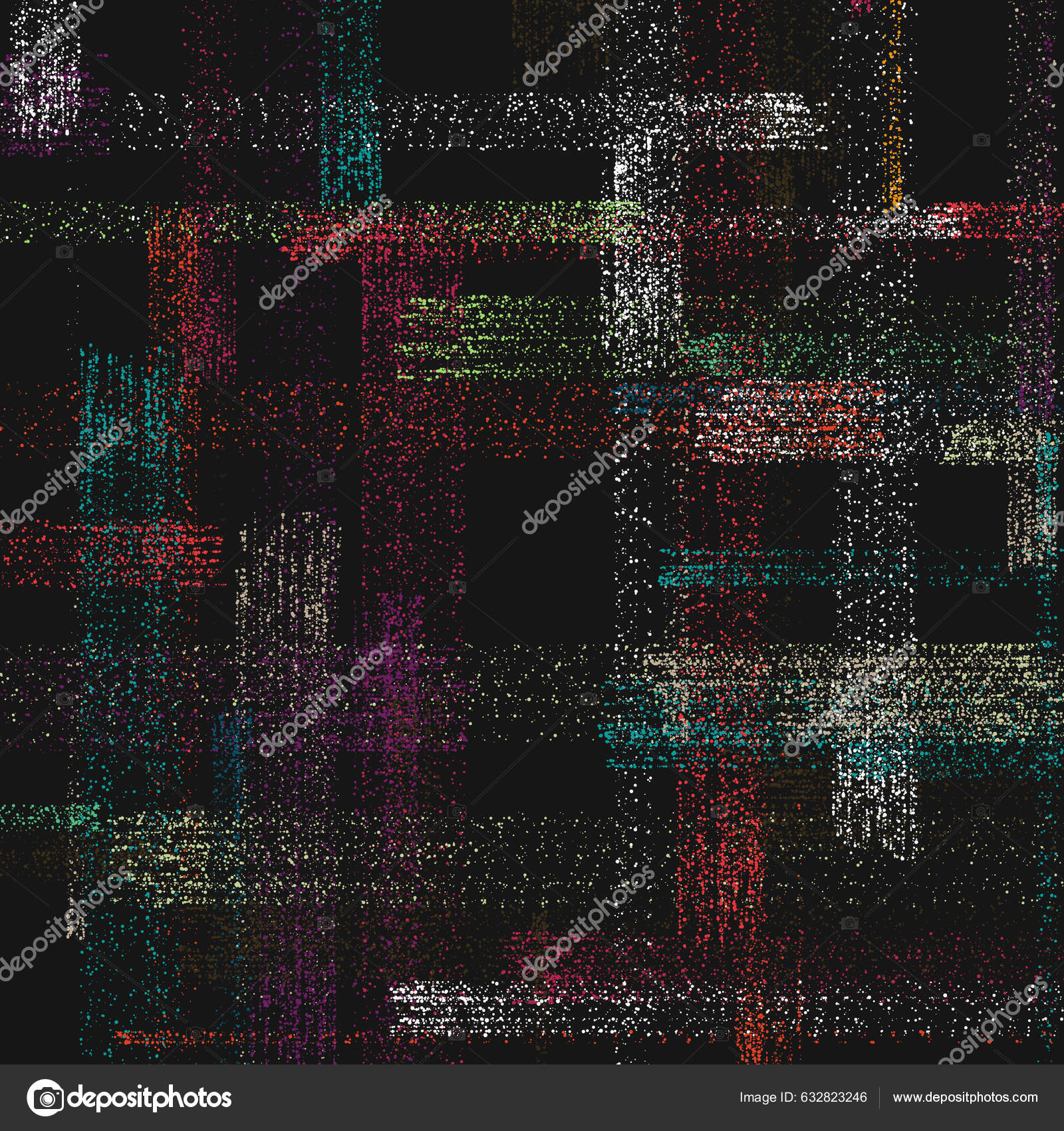 Color Brushed Sparcle Dots Paint Imitation Background Abstract ...