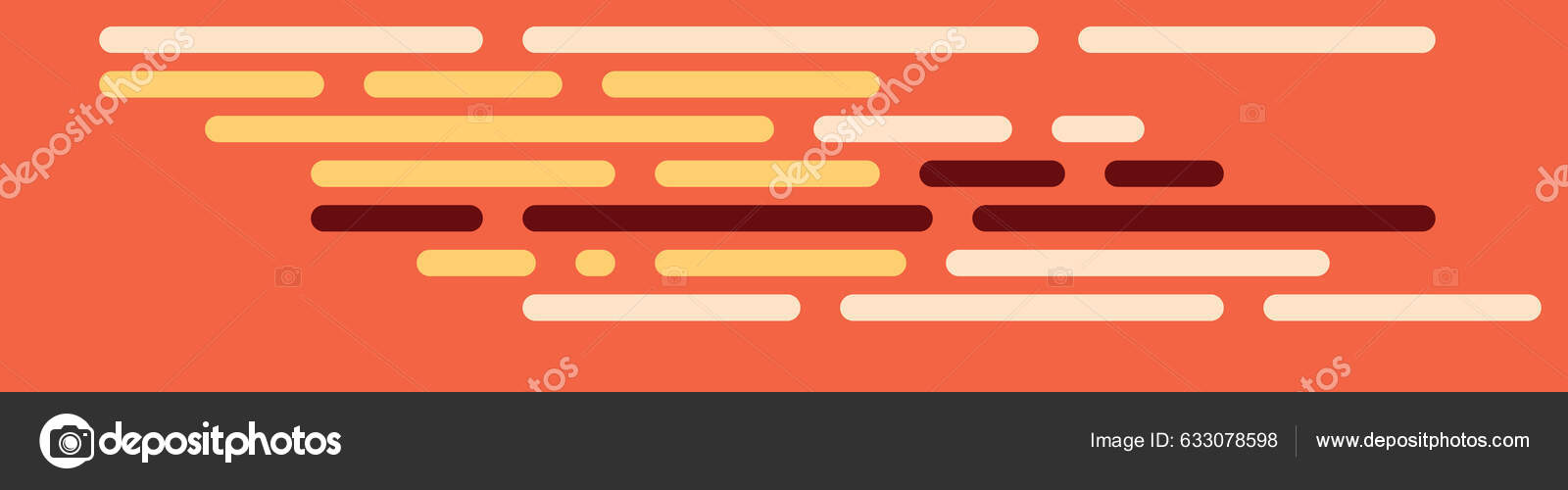 Code Screen Vector Illustration Flat Cartoon Coding Lines Simulation ...