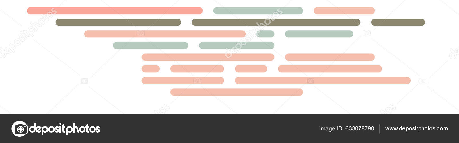 Code Screen Vector Illustration Flat Cartoon Coding Lines Simulation Stock Vector By ©yuriy