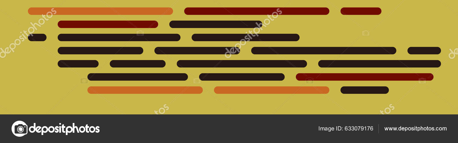 Code Screen Vector Illustration Flat Cartoon Coding Lines Simulation Stock Vector By ©yuriy