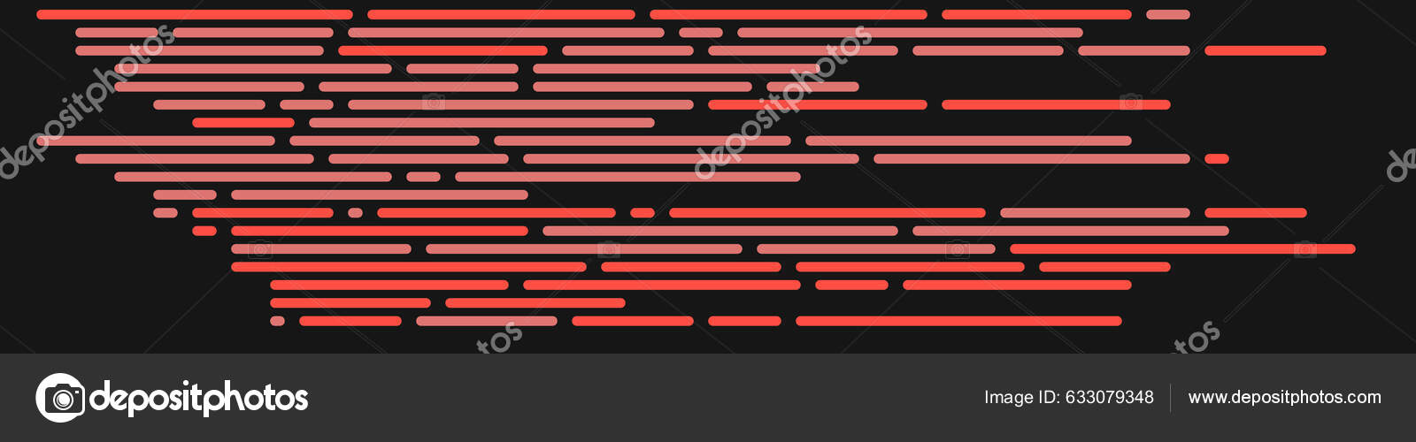 Code Screen Vector Illustration Flat Cartoon Coding Lines Simulation Stock Vector By ©yuriy