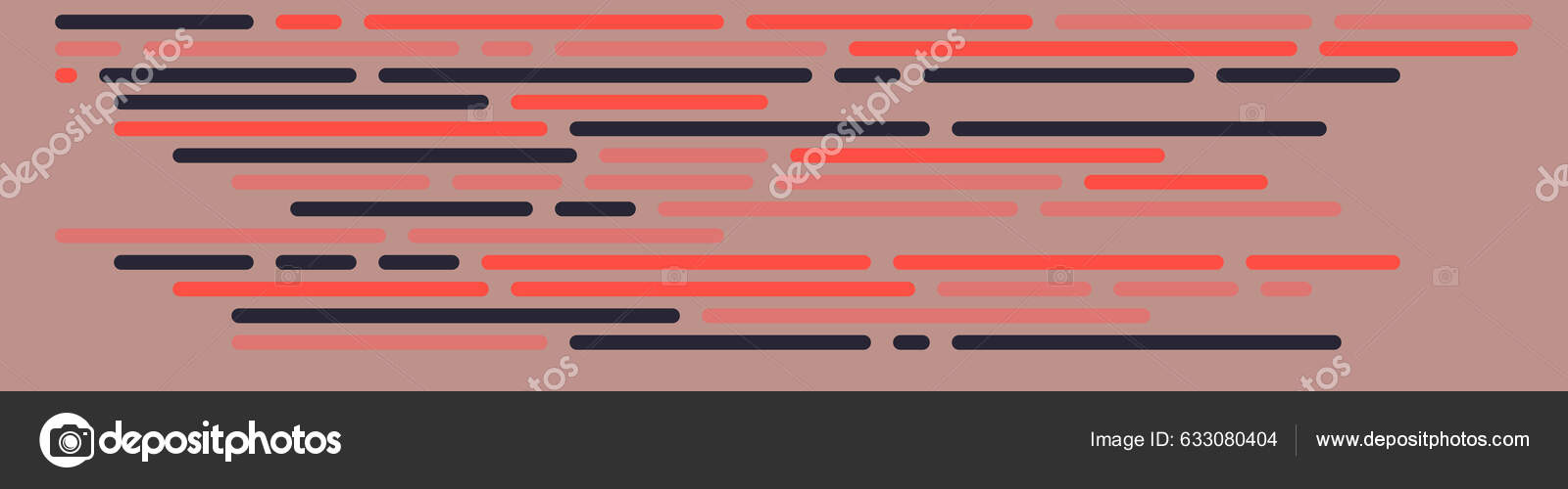 Code Screen Vector Illustration Flat Cartoon Coding Lines Simulation Stock Vector By ©yuriy