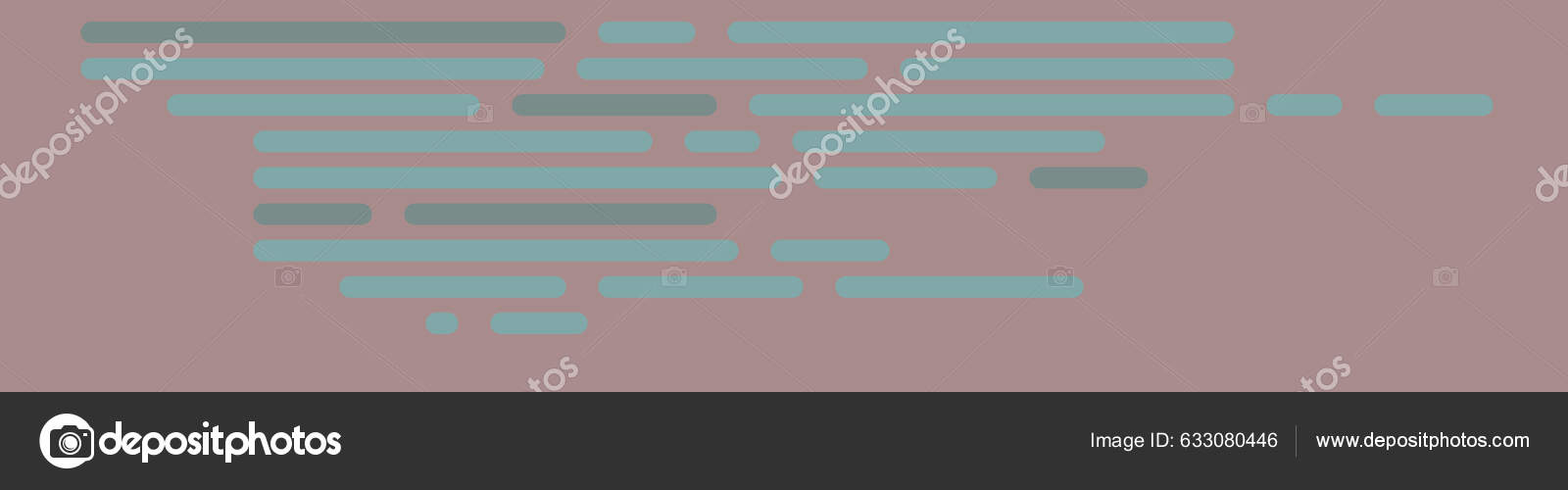 Code Screen Vector Illustration Flat Cartoon Coding Lines Simulation Stock Vector By ©yuriy