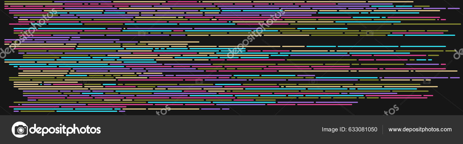 Code Screen Vector Illustration Flat Cartoon Coding Lines Simulation Stock Vector By ©yuriy