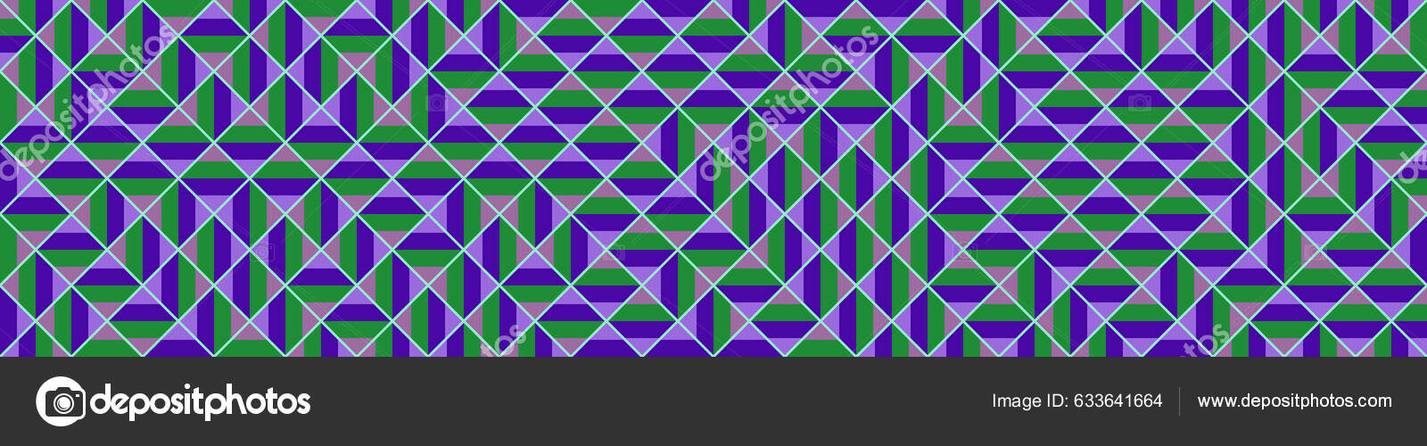 Color Rhombus Tile Tessellation Pattern Illustration Stock Vector Image ...