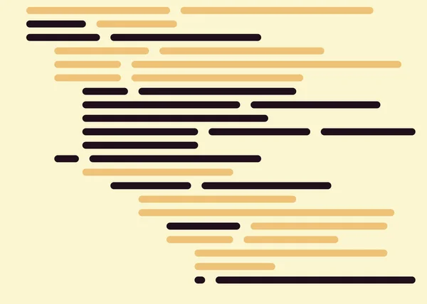 Code Screen Vector Illustration Flat Cartoon Coding Lines Simulation ...