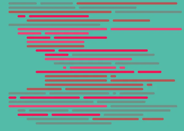 Code Screen Vector Illustration Flat Cartoon Coding Lines Simulation ...