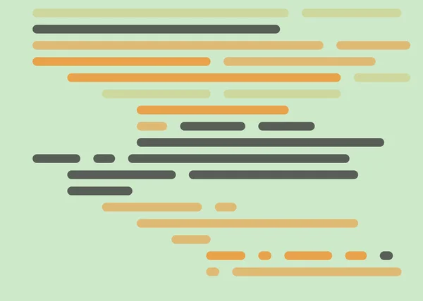 Code Screen Vector Illustration Flat Cartoon Coding Lines Simulation ...