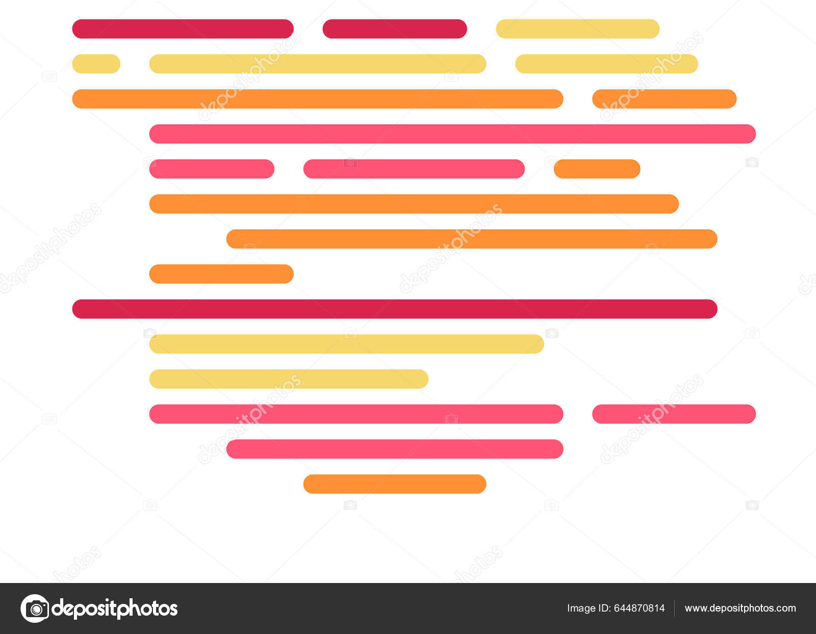 Code Screen Vector Illustration Flat Cartoon Coding Lines Simulation Stock Vector By ©yuriy