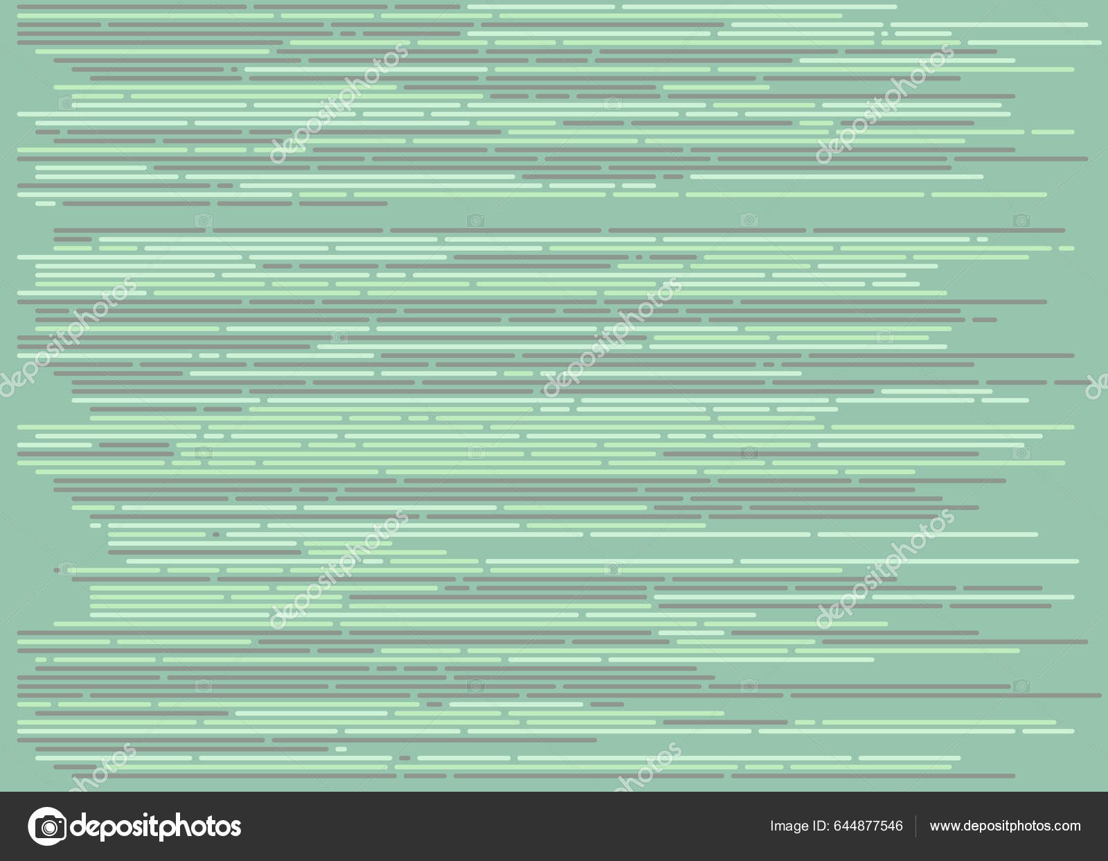 Code Screen Vector Illustration Flat Cartoon Coding Lines Simulation Stock Vector By ©yuriy