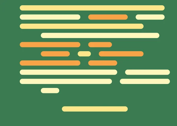 Code Screen Vector Illustration Flat Cartoon Coding Lines Simulation ...