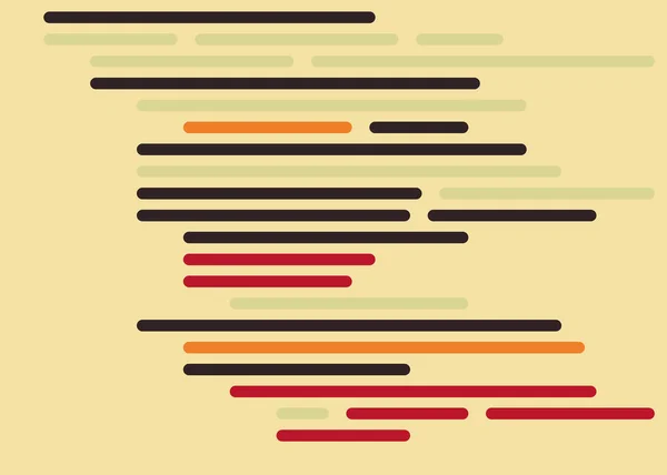 Code Screen Vector Illustration Flat Cartoon Coding Lines Simulation ...